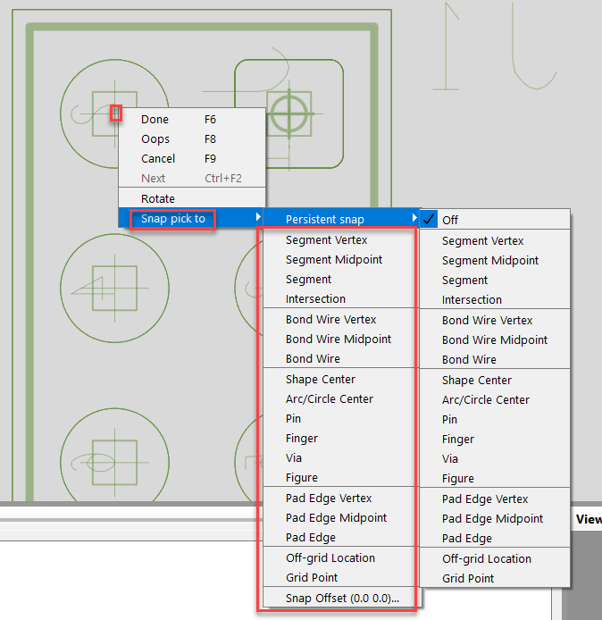 cadence SPB17.4 - allegro - snap pick to_allegro snap pick to用法-CSDN博客
