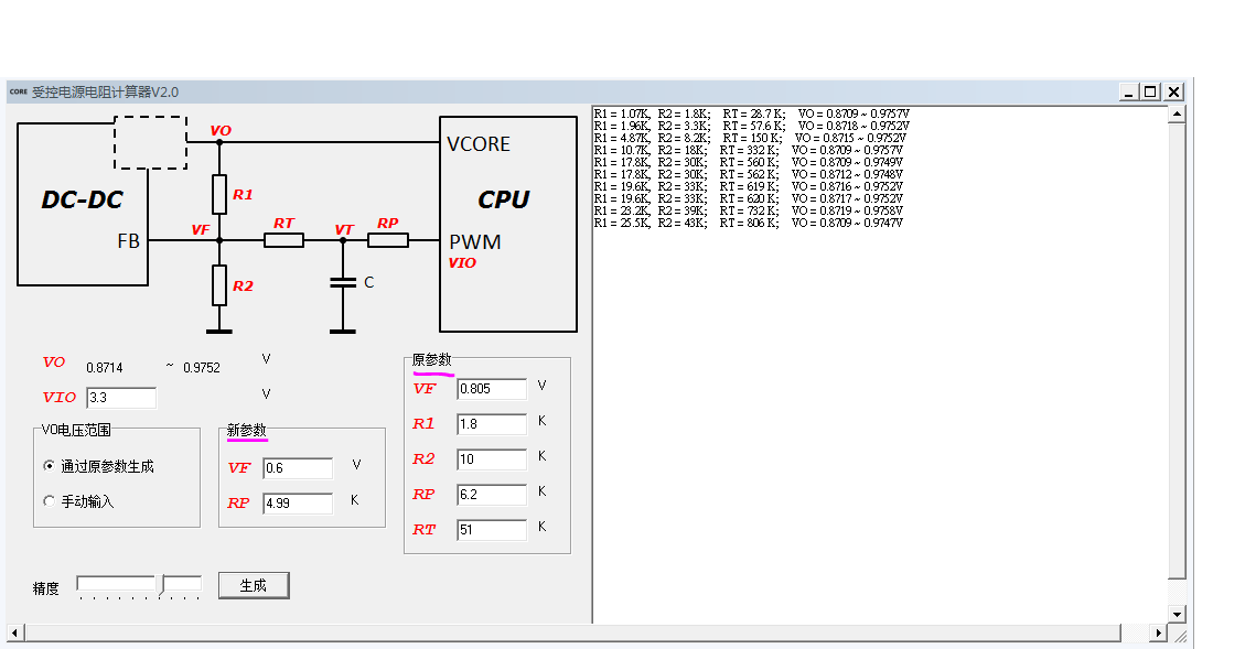 受控电源(SOC PWM调压SVB)计算工具CVC使用说明_受控电源soc pwm调压svb计算公式-CSDN博客