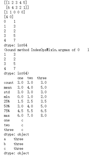 numpy与pandas各种功能及其对比（超全）_numpy pandas-CSDN博客