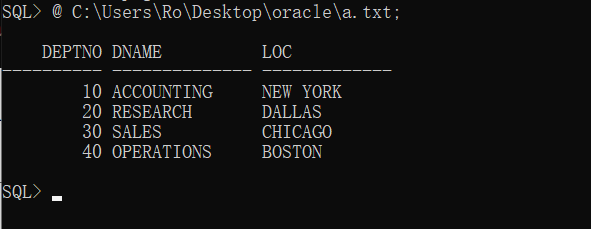 实验四：SQL*PLUS命令的使用_sqlplus创建文本文档-CSDN博客