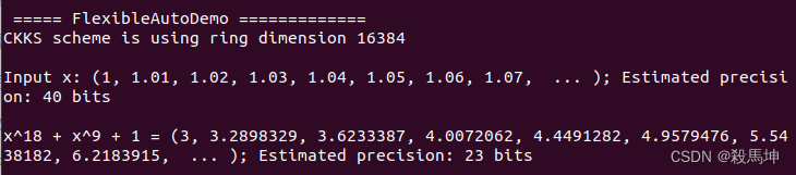 CKKS 精度测试（openFHE和Tenseal库）-CSDN博客