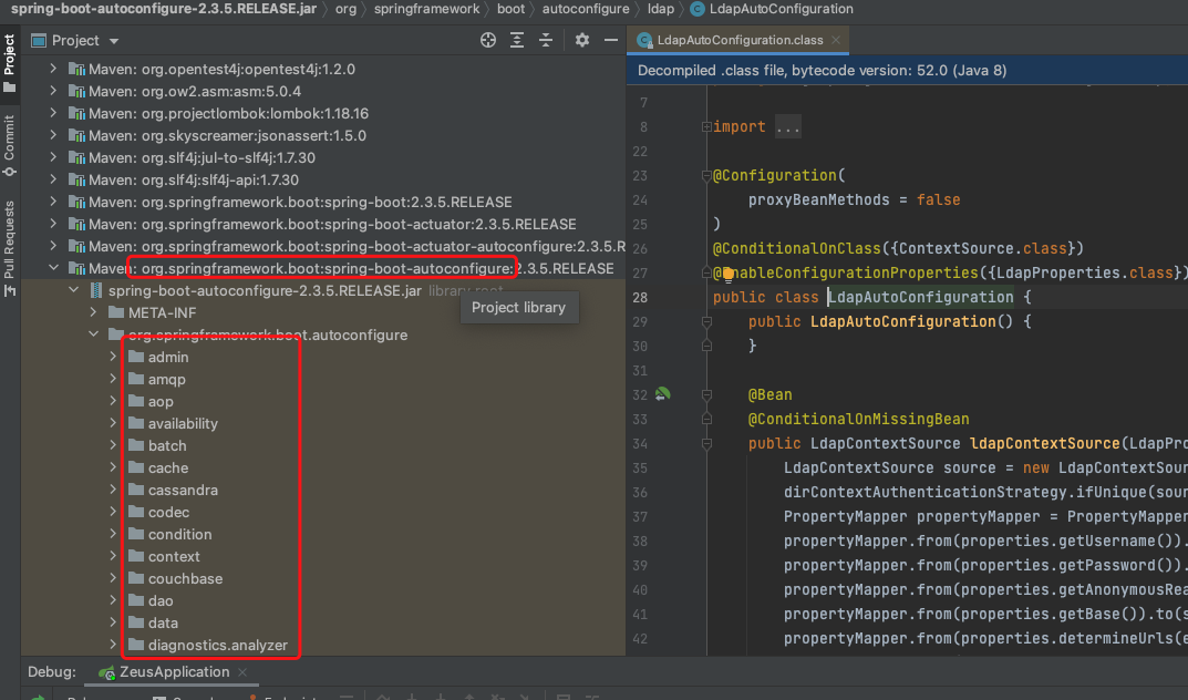 SpringBoot禁用ldap自动配置_springboot 关闭 ldap功能-CSDN博客