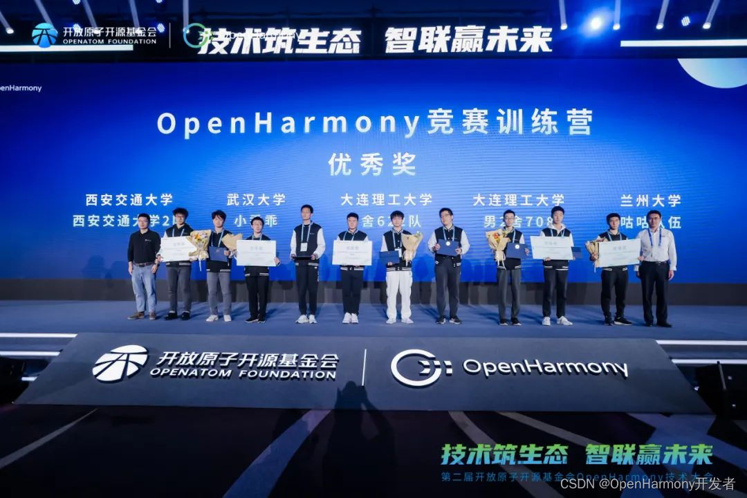 首届OpenHarmony竞赛训练营结营颁奖，75所高校学子助力建设开源生态_基于openharmony的智能化应用生态挑战赛-CSDN博客