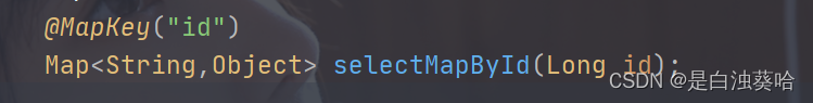 解决mapkey Is Required Csdn博客 