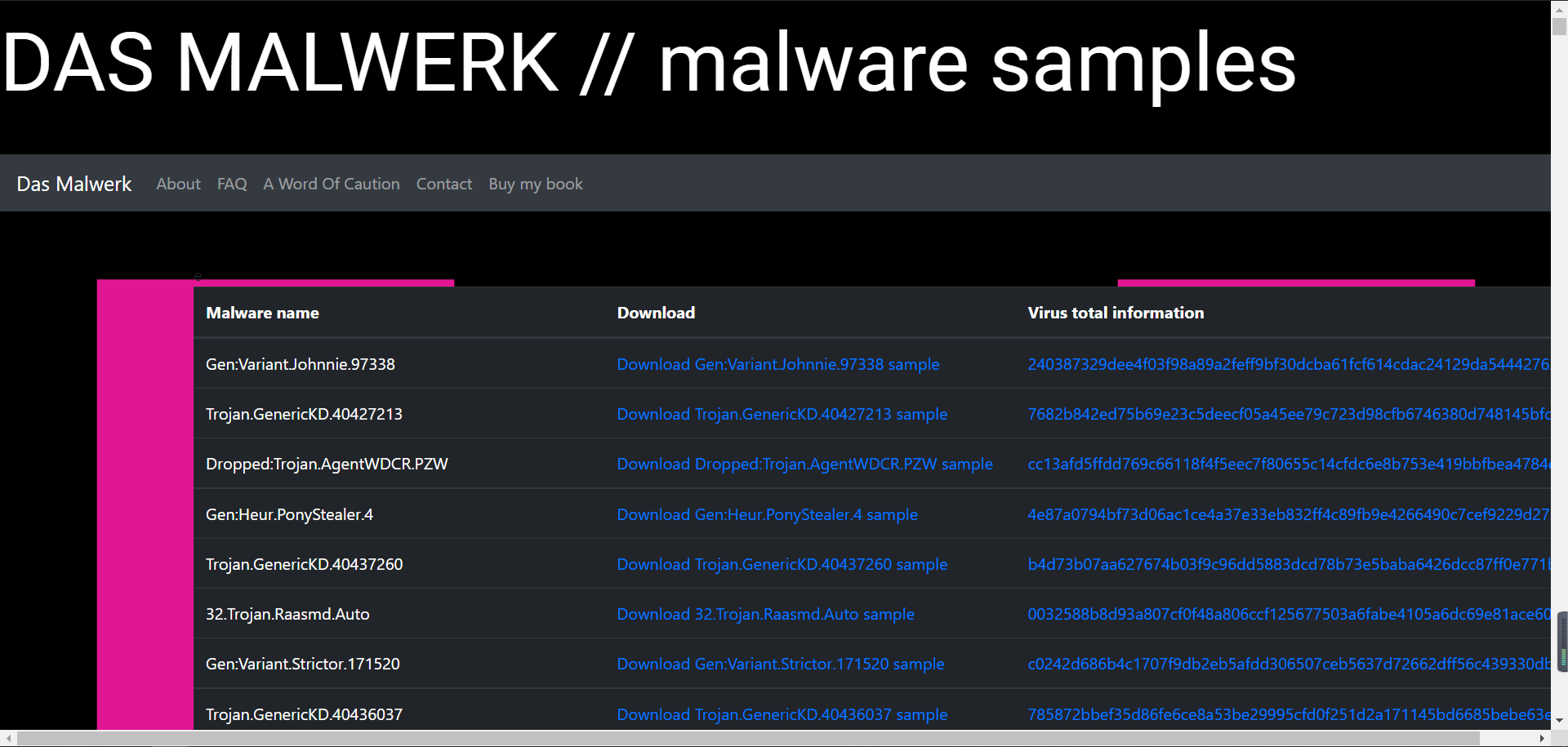 记录：恶意软件动态分析工具地址集合_malwr-CSDN博客
