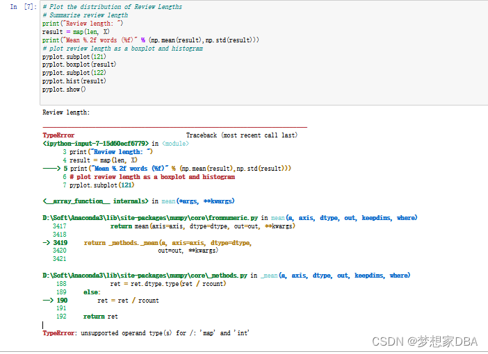 How to TypeError: unsupported operand type(s) for /: ‘map‘ and ‘int‘_type(s) for*: 'image' and ...