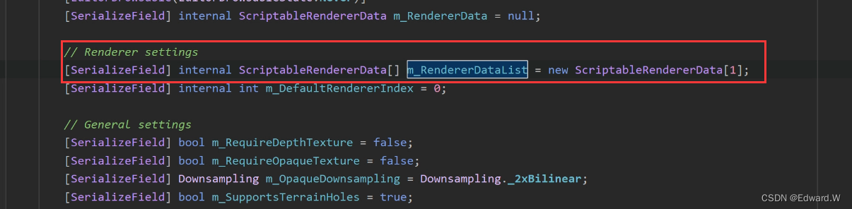 用脚本添加URP的RendererData_unity scriptablerendererdata-CSDN博客