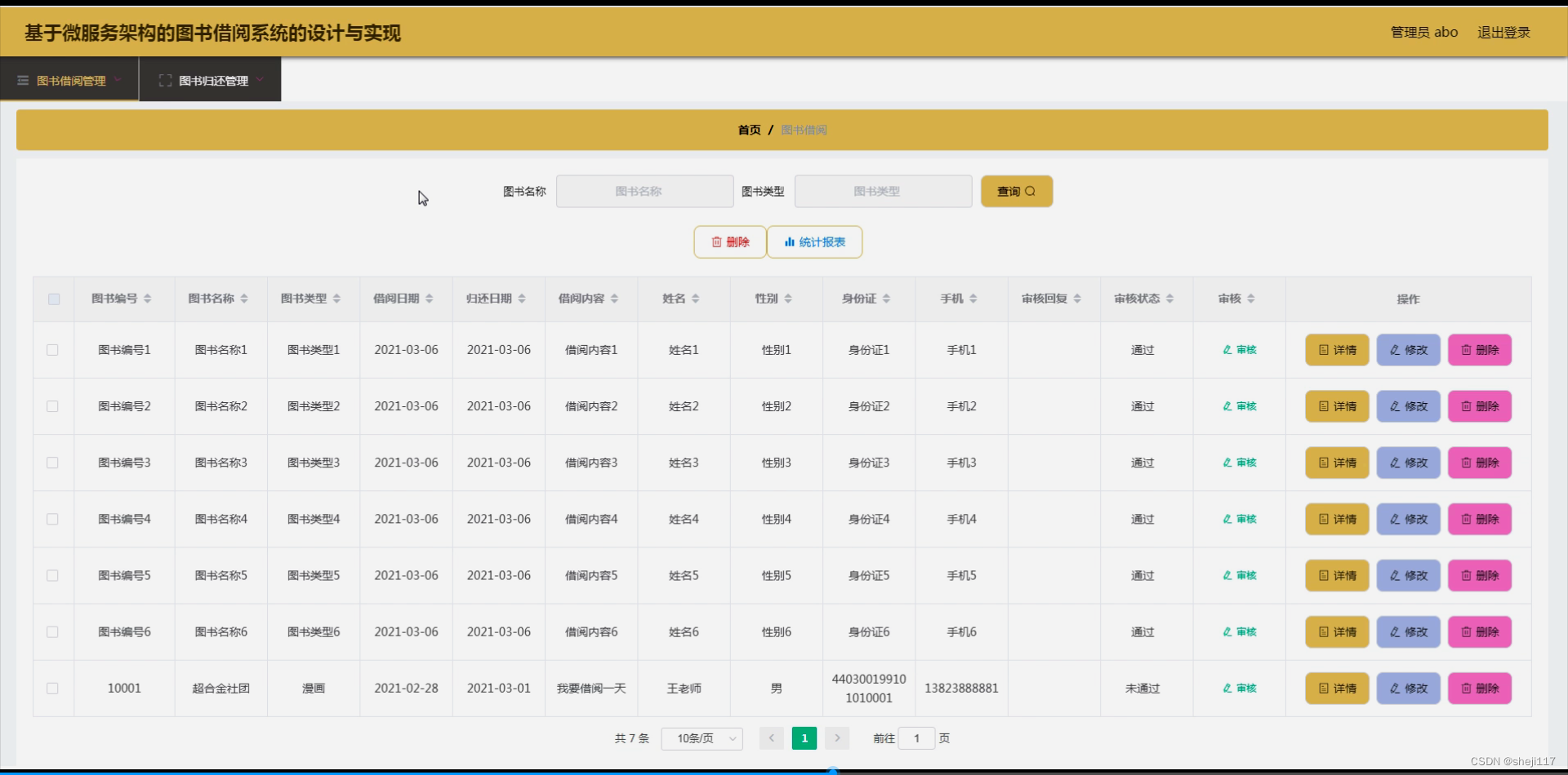 Java毕设项目图书借阅系统的设计与实现计算机（附源码系统数据库lw）线下图书借阅功能怎么在数据库中实现 Csdn博客