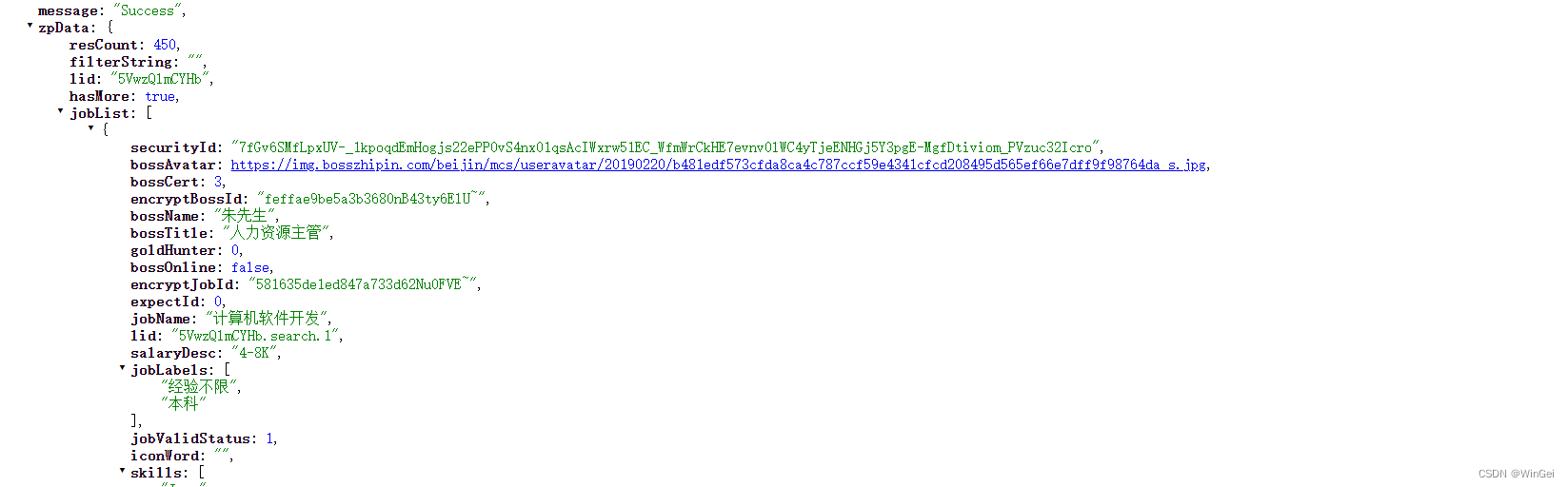使用python的request库抓取某直聘网站工作岗位数据 Python然后爬取zhipin网页 Csdn博客