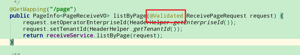 @Validated和Valid用法-CSDN博客