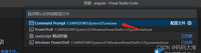 在vscode如何把终端默认修改为CMD_vscode 将terminal 换成 cmd-CSDN博客