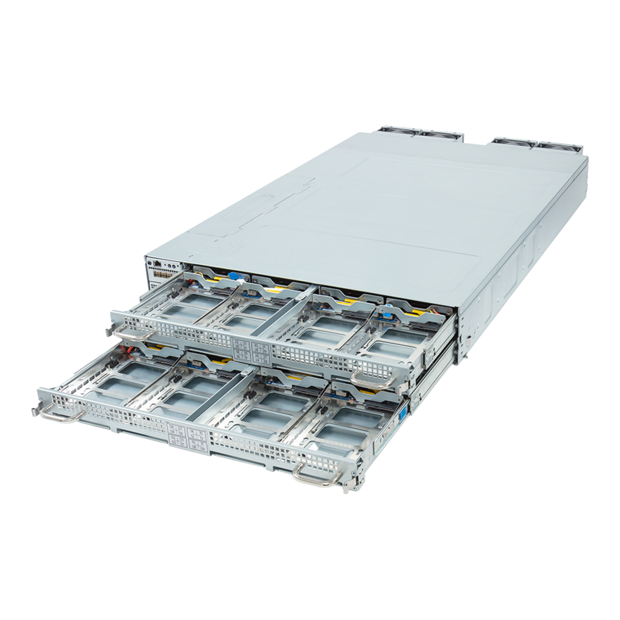 OCP 2023：Gigabyte展出基于ORV3(开放机架规范) TO24 JD1 Broadcom SAS4 2OU JBOD_orv3 ...