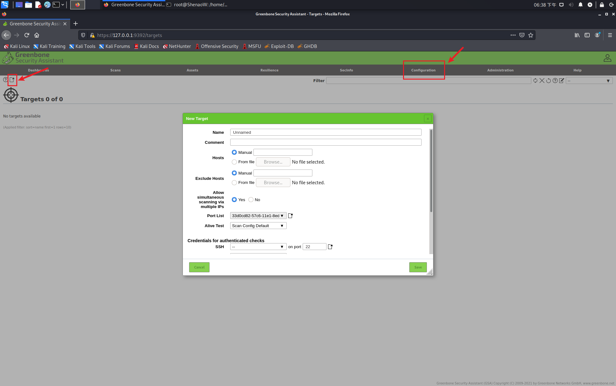 Web 2.3.2 OpenVAS使用初探 / GVM使用入门教程（超详细）_gvm使用教程-CSDN博客