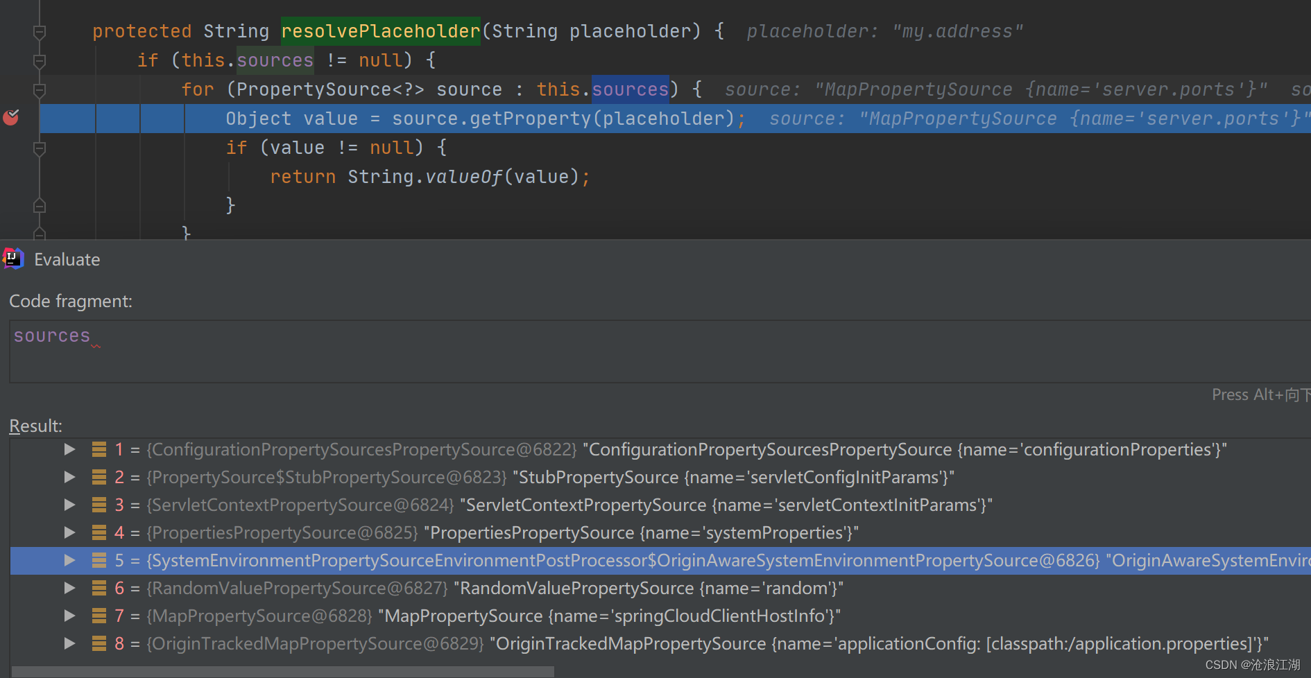 spring之PropertySourcesPlaceholdersResolver_resolveplaceholders-CSDN博客