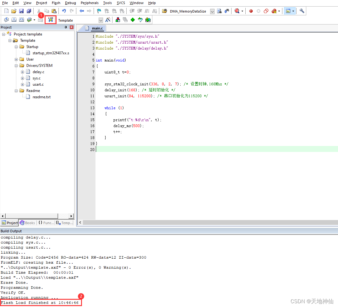 STM32F4新建寄存器版本MDK（Keil5）工程（正点原子）_stm32cubef4-CSDN博客