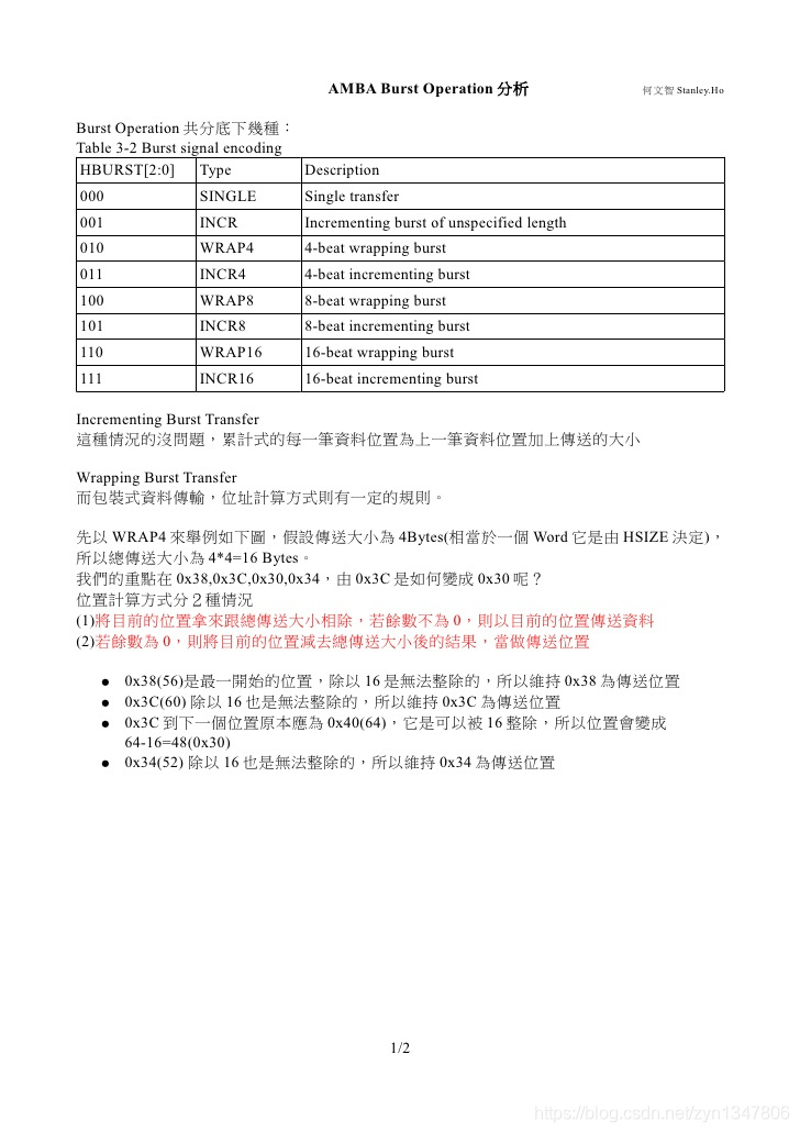AHB总线学习_ahb hburst-CSDN博客