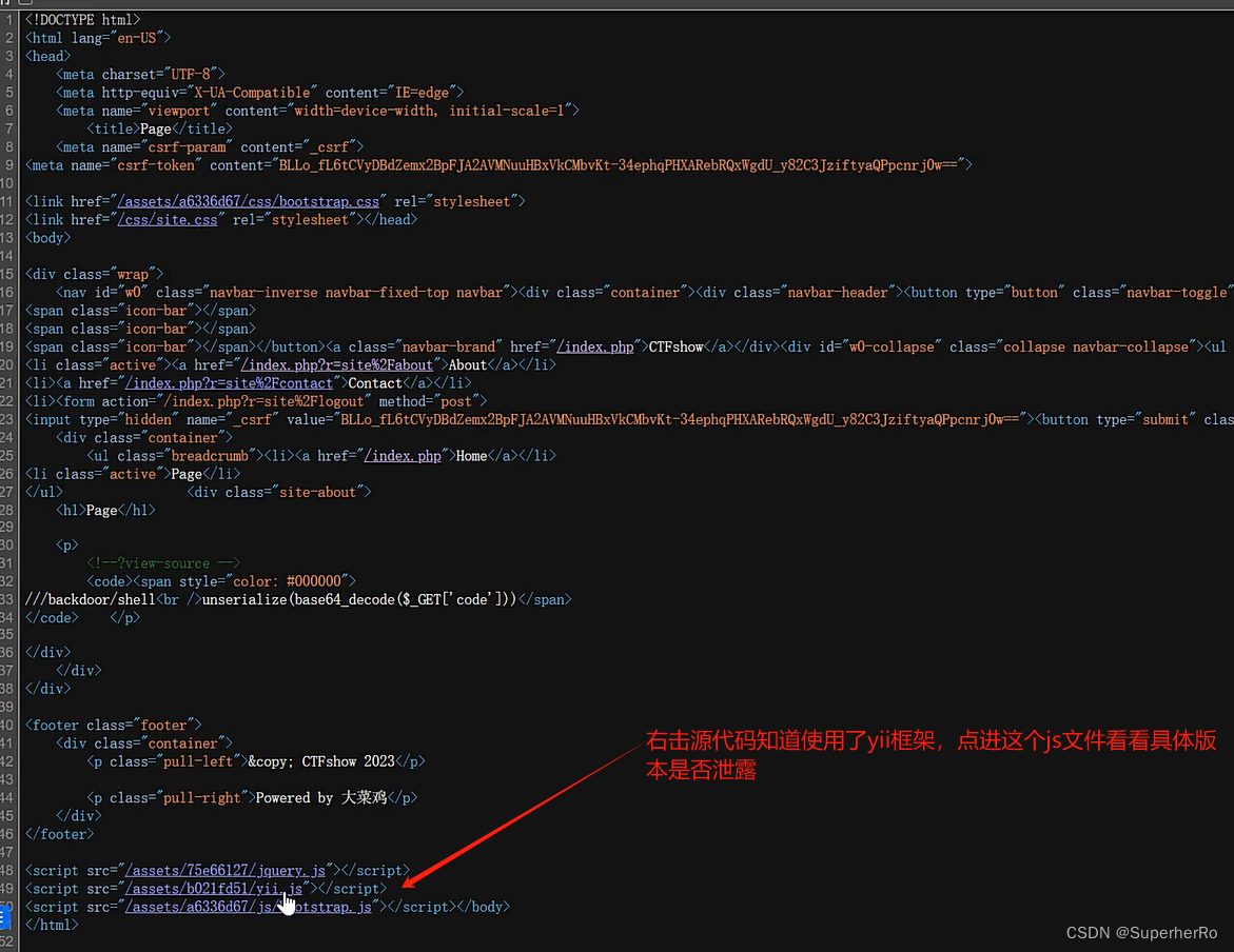 WEB攻防-PHP反序列化&CLI框架类&PHPGGC生成器&TP&Yii&Laravel利用-CSDN博客