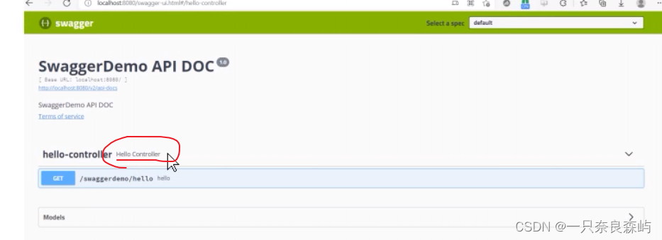 swagge的基本使用和介绍-CSDN博客