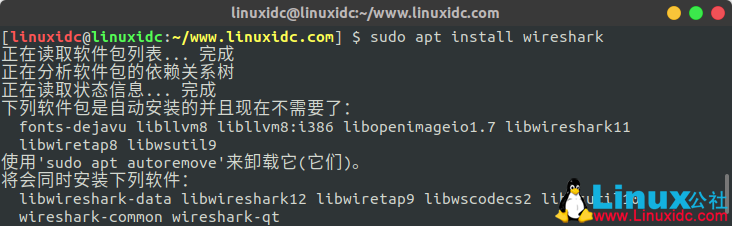 在Ubuntu 18.04 Linux上安装和使用Wireshark_wireshark ubuntu-CSDN博客