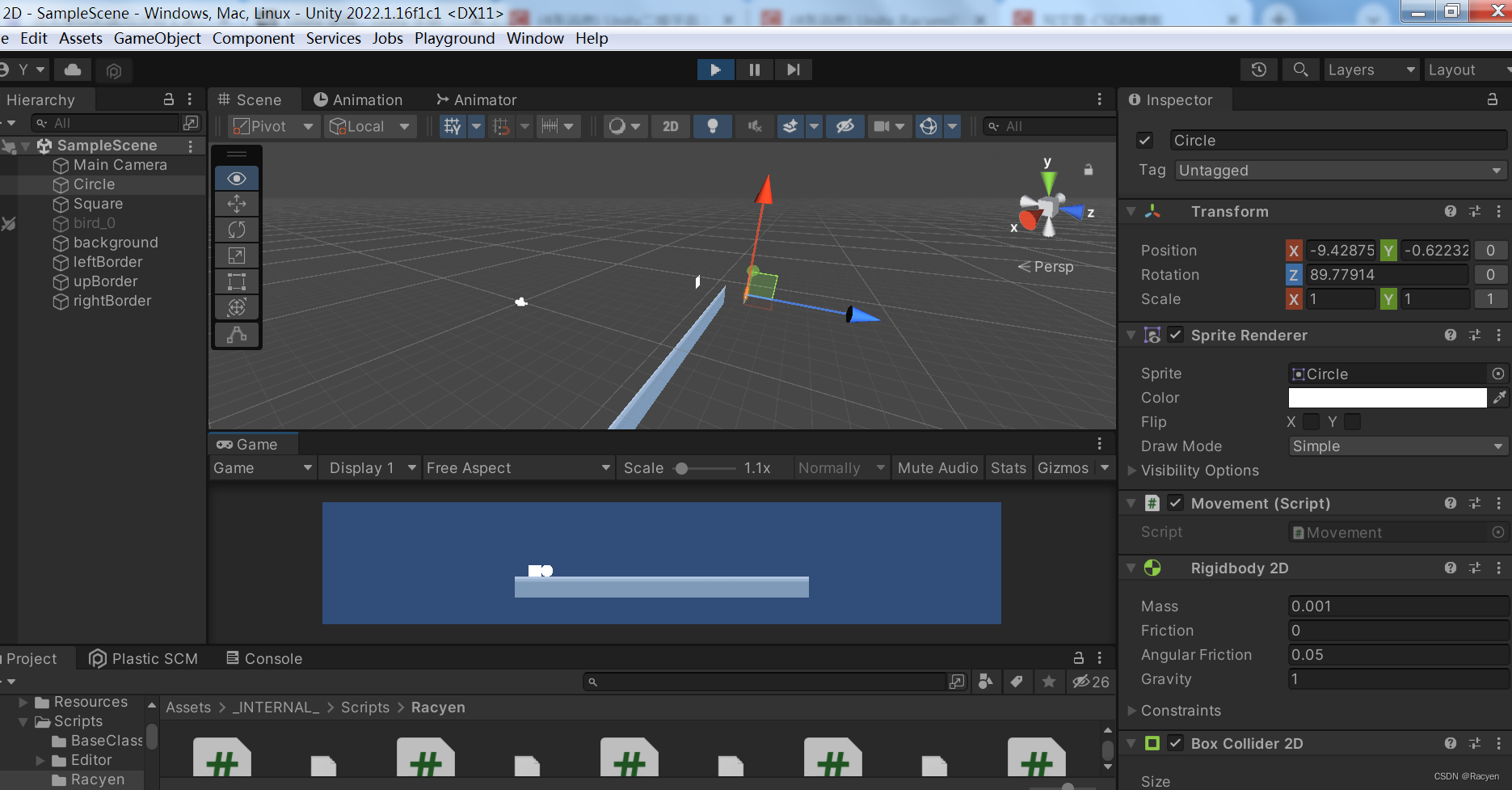 Unity二维平面上物体的移动(七)unity Cinemachine移动仅限平面 Csdn博客