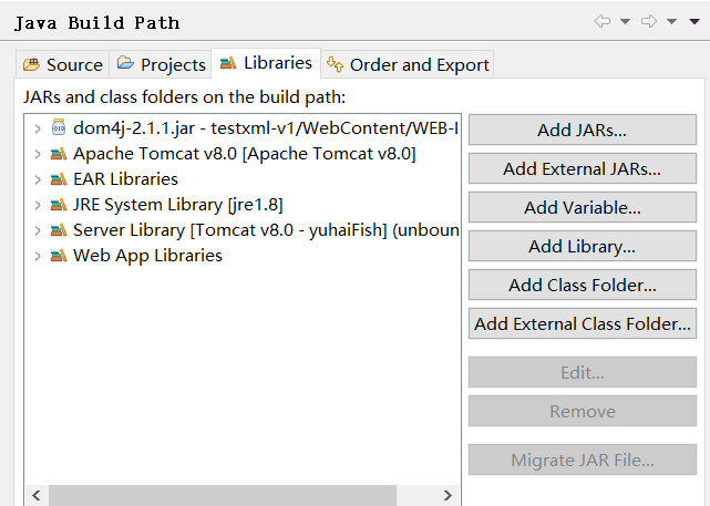 jsp解决导入项目后出现：Multiple annotations found at this line: - String cannot ...
