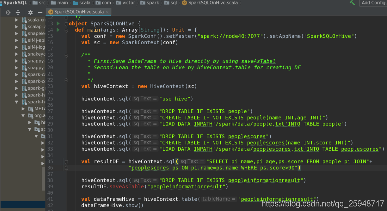 Spark Sql:加载和保存数据实战spark Sql 多数据源操作scala Csdn博客