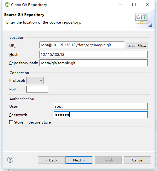 CentOS 最简单git服务器搭建及STS客户端连接GIT服务器_sts的git客户端-CSDN博客