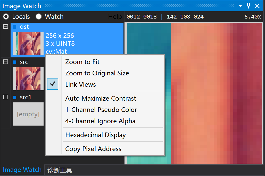 OpenCV的Image Watch插件安装与使用-CSDN博客