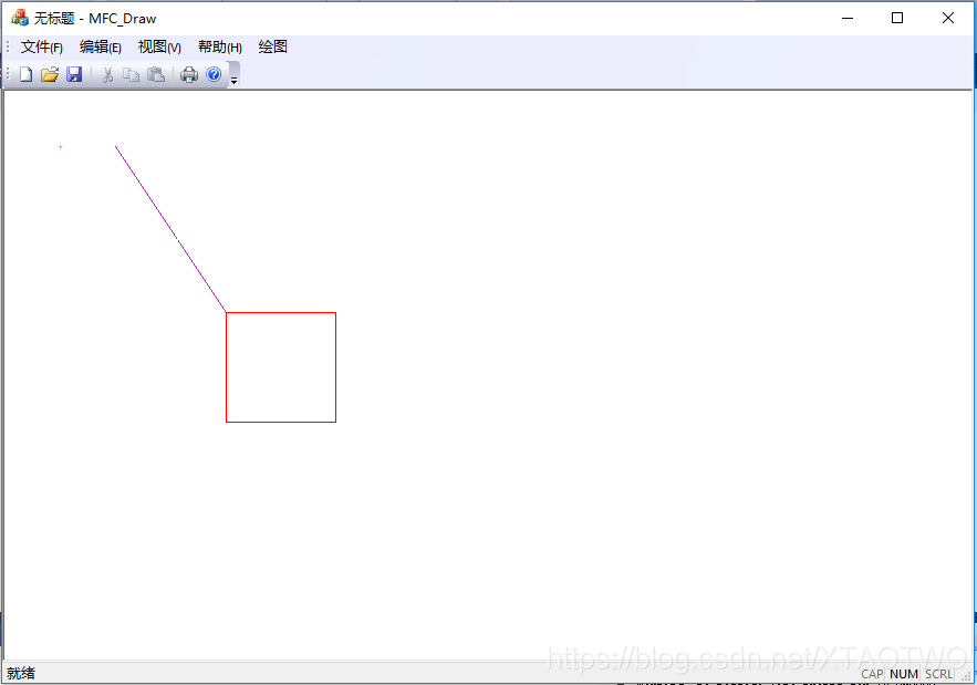 Vs2010、mfc窗口中绘制点、线、面mfc画点 Csdn博客