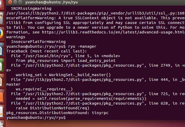 Ryu 安装过程中的问题_ryu-0003-CSDN博客
