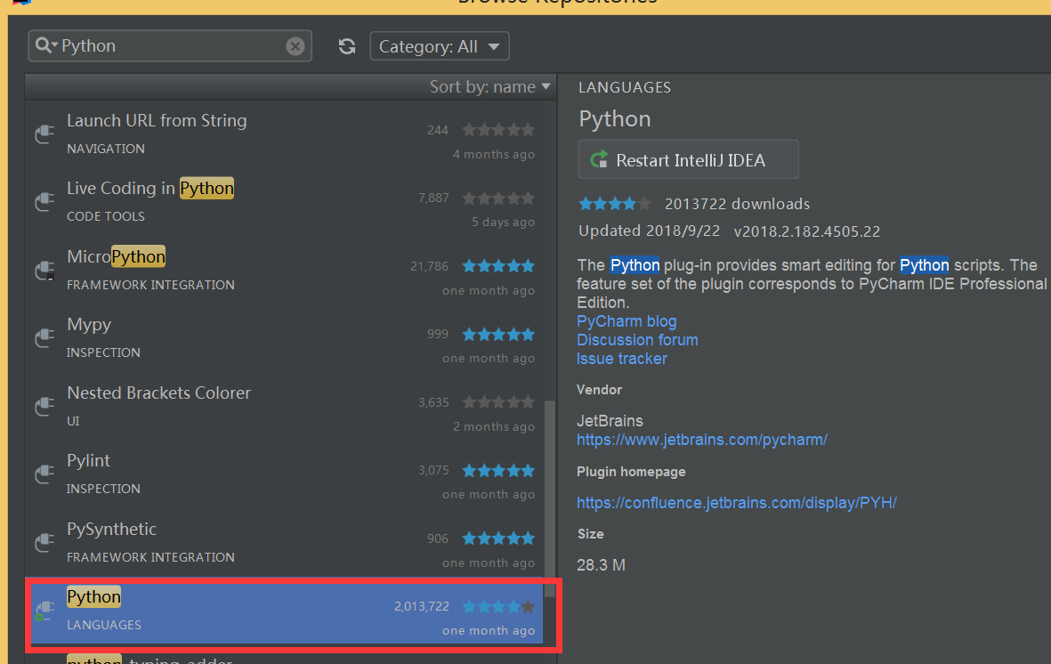 IDEA 创建 Python Project_idea 没有python project-CSDN博客