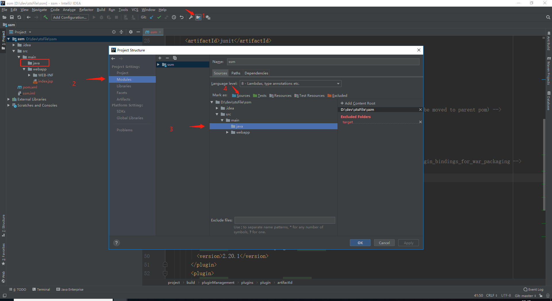 Idea创建springmvc配置文件模板,springxml、mybatisxml、webxml模板一应俱全 (手把手操作如何使用idea开发工具手动创建第一个springboot项目