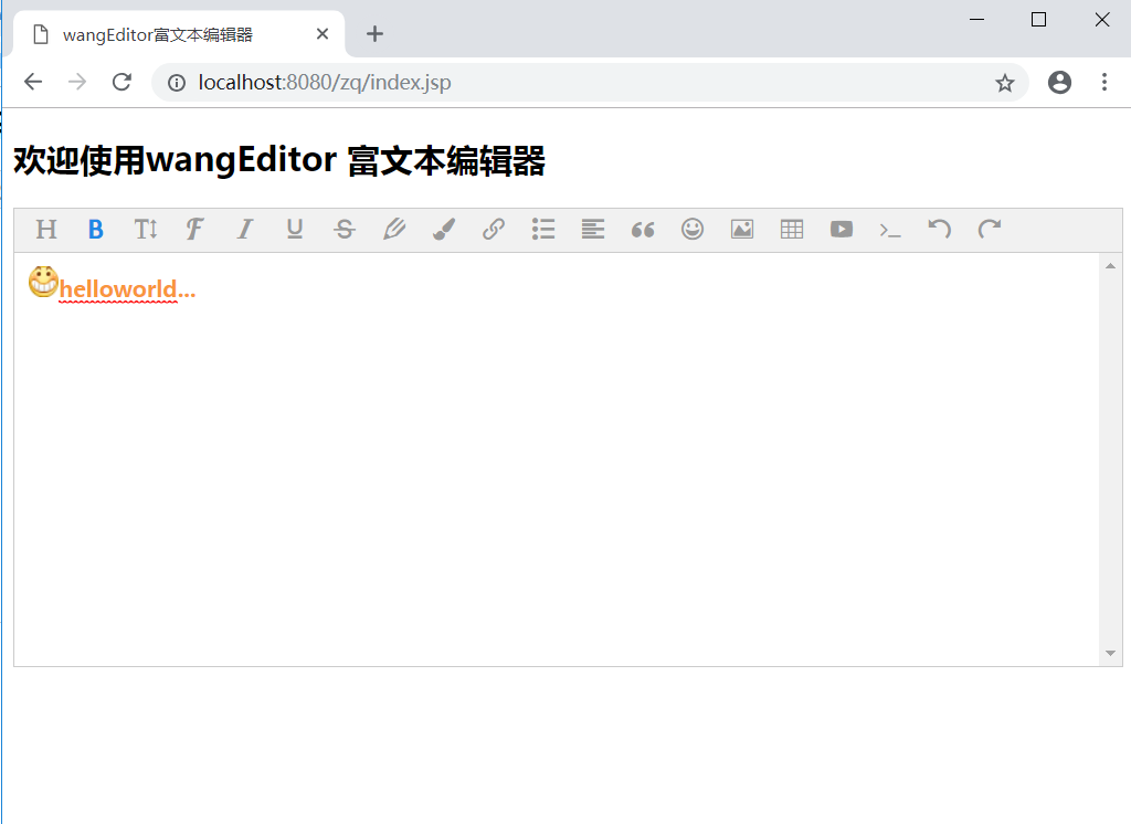 JavaWeb(13) wangEditor富文本编辑器的简单使用_wangeditor怎么在jsp项目中使用-CSDN博客