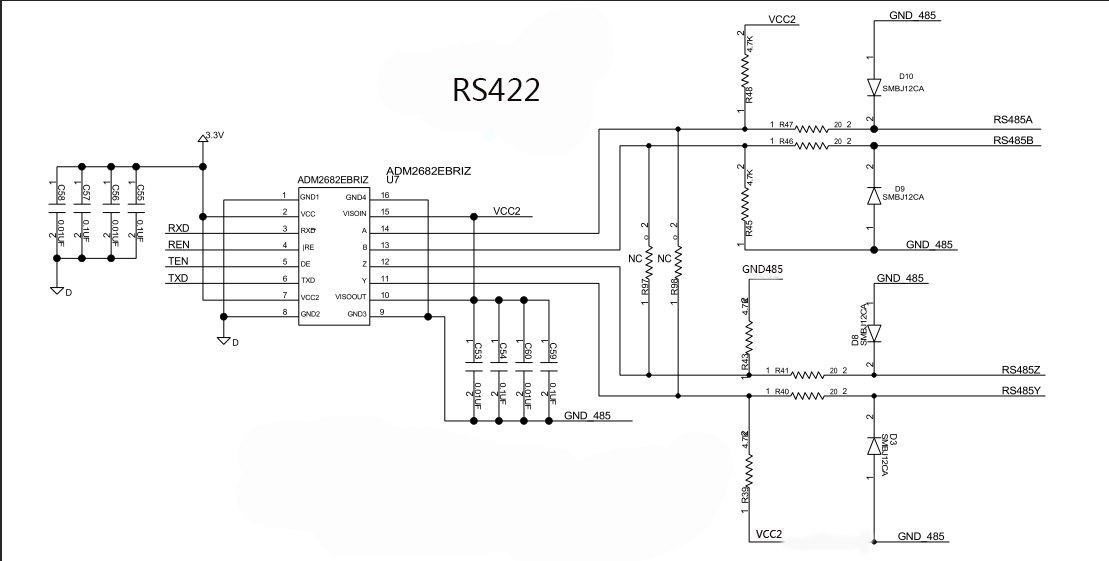 RS232、RS485、RS422应用总结_422芯片的re与de-CSDN博客