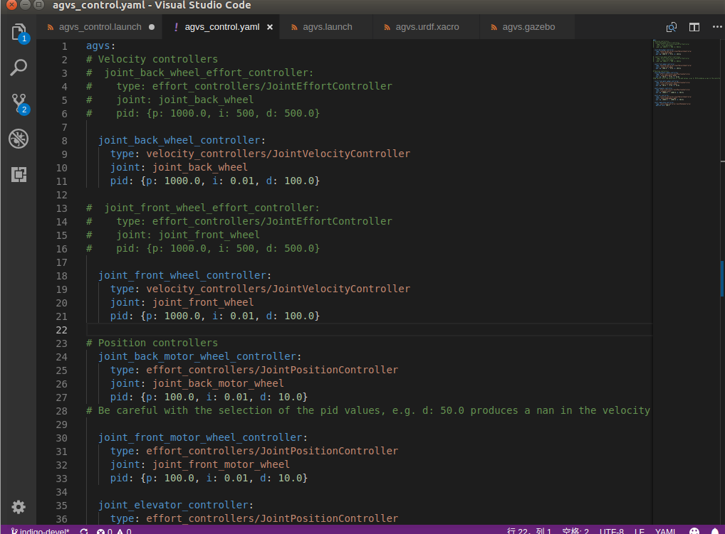 ROS中的AGV与ROS_CONTROL学习_gazebo 舵轮-CSDN博客
