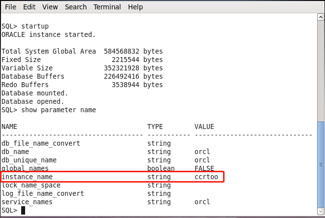 Oracle 修改db_name 和 instance_name_change of database name and id failed ...