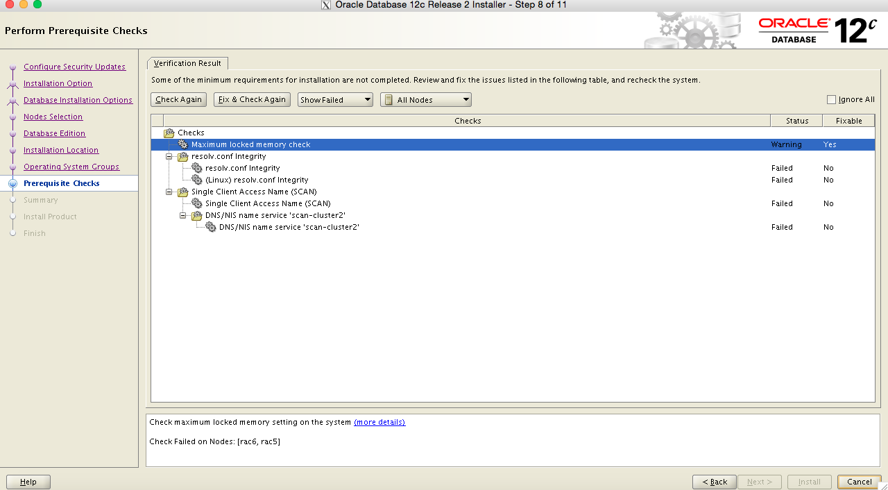 Oracle Rac 12c 12 2 0 1 数据库软件安装步骤 数据库软件主目录 U01 App Oracle Product 12 2
