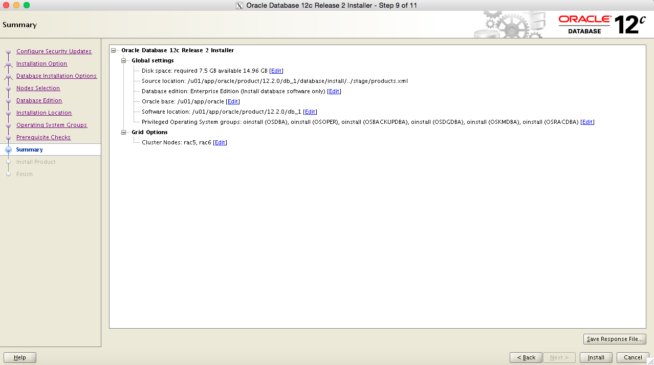 ORACLE RAC 12C(12.2.0.1)数据库软件安装步骤_oracle 安装12.2.0.1.0 网盘下载-CSDN博客