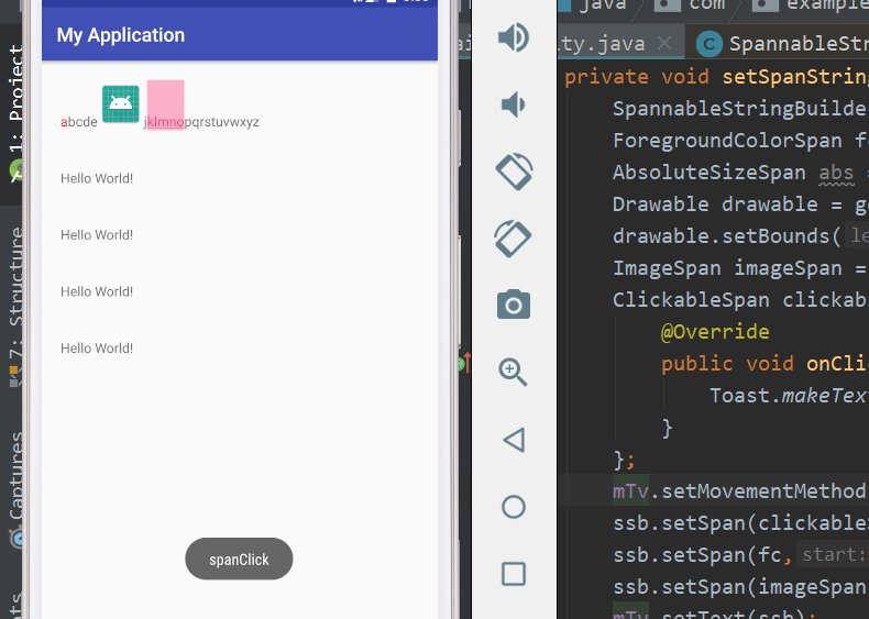 SpanString和SpanStringBuilder的使用-CSDN博客