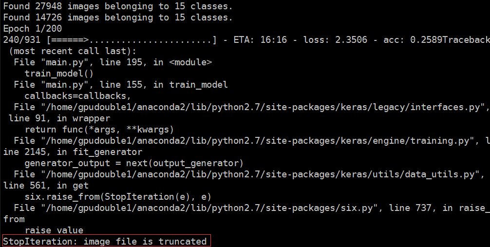Python报错：StopIteration: image file is truncated_image file is truncated ...