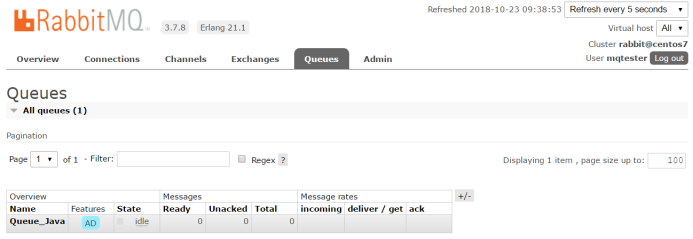 RabbitMQ指南（三） 队列_cannot obtain exclusive access to locked queue-CSDN博客