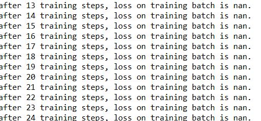 tensorflow 训练过程中loss为nan._tensorflow loss nan-CSDN博客