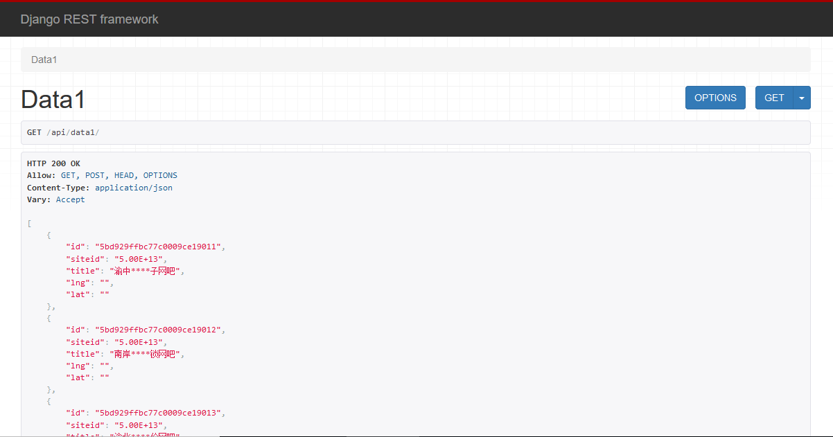 Django中REST framework与MongoDB的搭配使用_personidsiteidxbcustomernameonlinetimeofflinetimea-CSDN博客