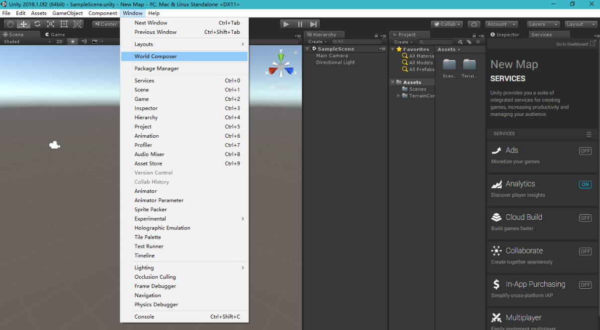 Unity中真实地形的建立——WorldComposer插件的使用经验_worldcomposer使用教程-CSDN博客