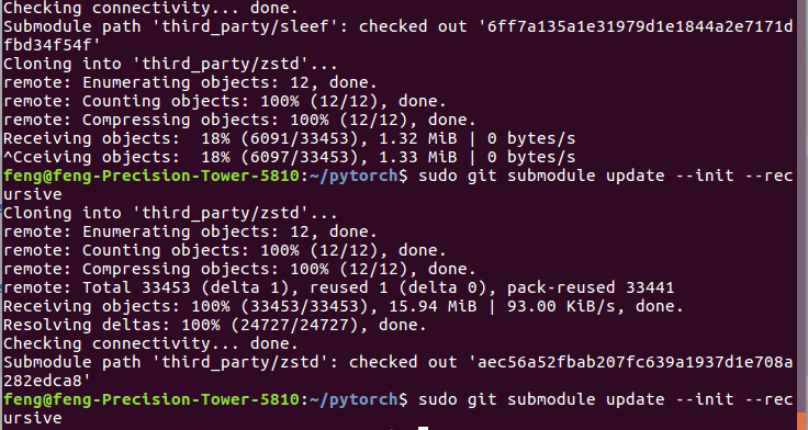 ubuntu16.04中安装caffe2 和 detectron教程_fengfeng，Z的博客-CSDN博客