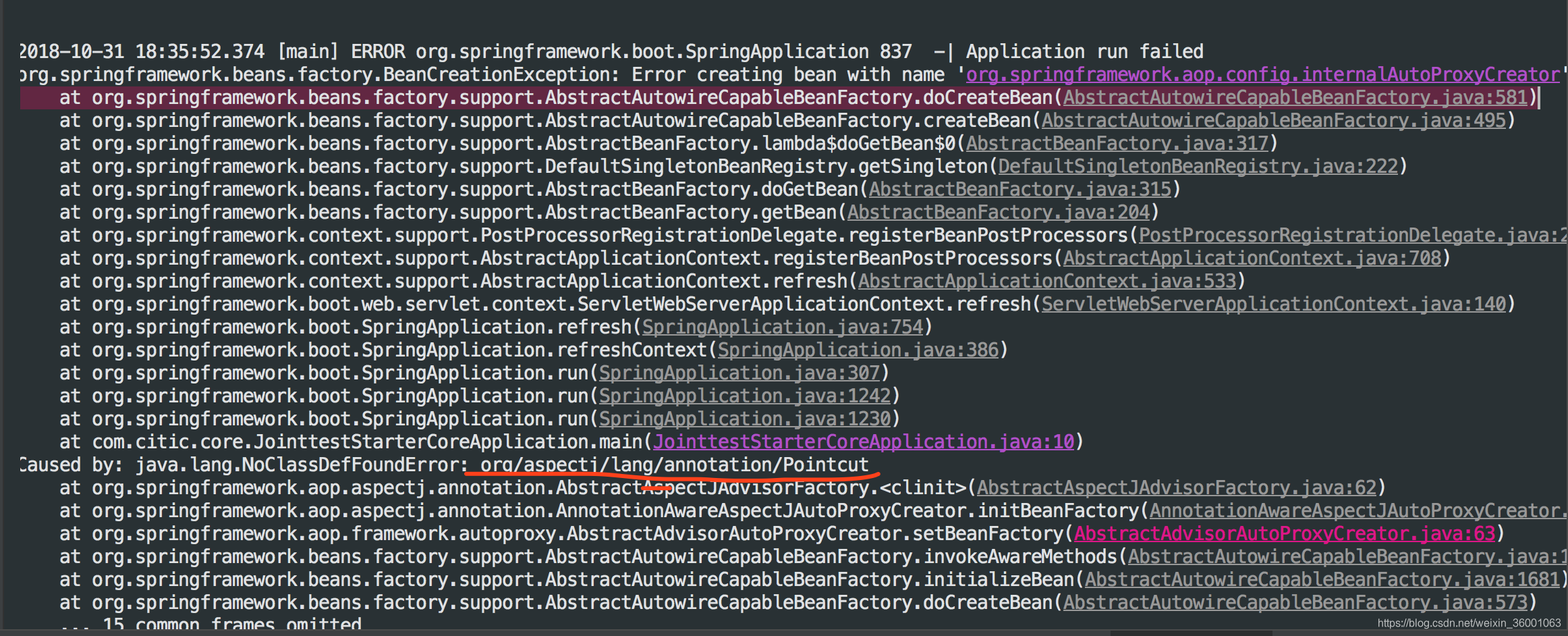 错误:nested Exception Is Javalangnoclassdeffounderrorjava发布就报错nested Exception Is Javalang