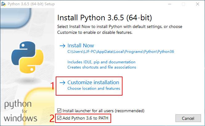 【python】windows中python解释器下载安装及安装细节win7python解释器 Csdn博客