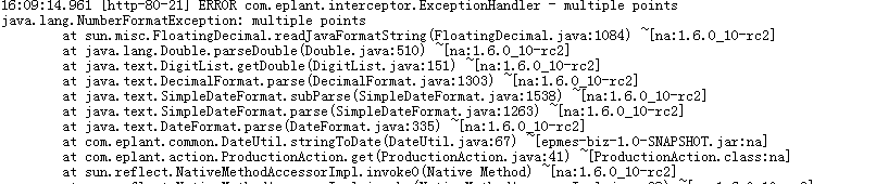 Javalangnumberformatexception Multiple Points报错解决方法 Csdn博客