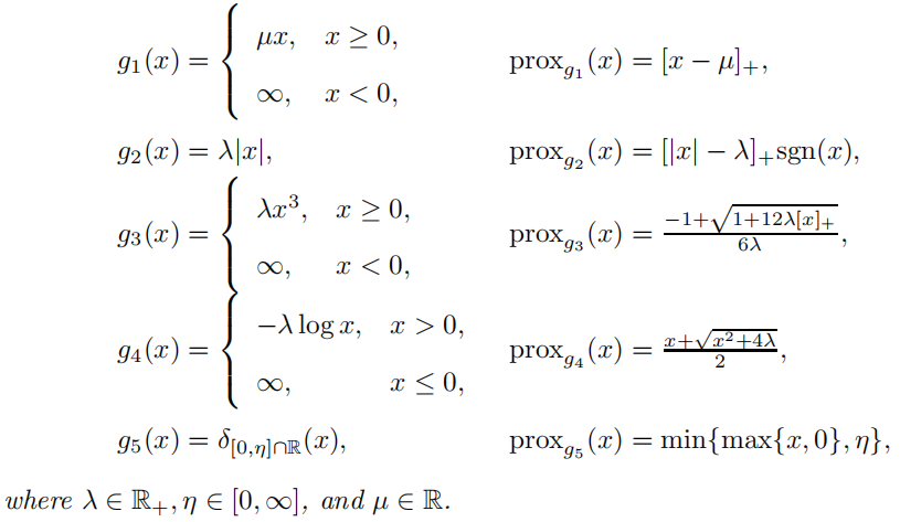 【First-order Methods】 6 The Proximal Operator-CSDN博客