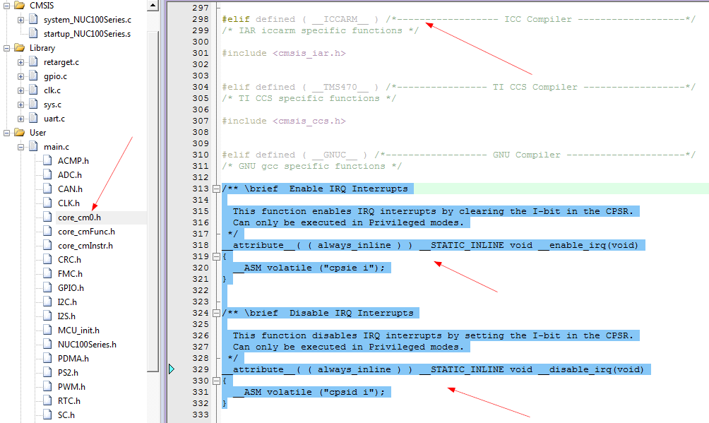 Cortex-M0 整理_m0 关闭全部中断-CSDN博客